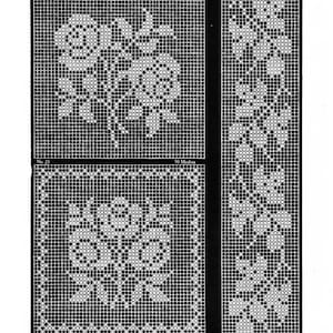 Book of Filet Crochet, Crochet Patterns Book, Ebook, Crochet Tutorial ...