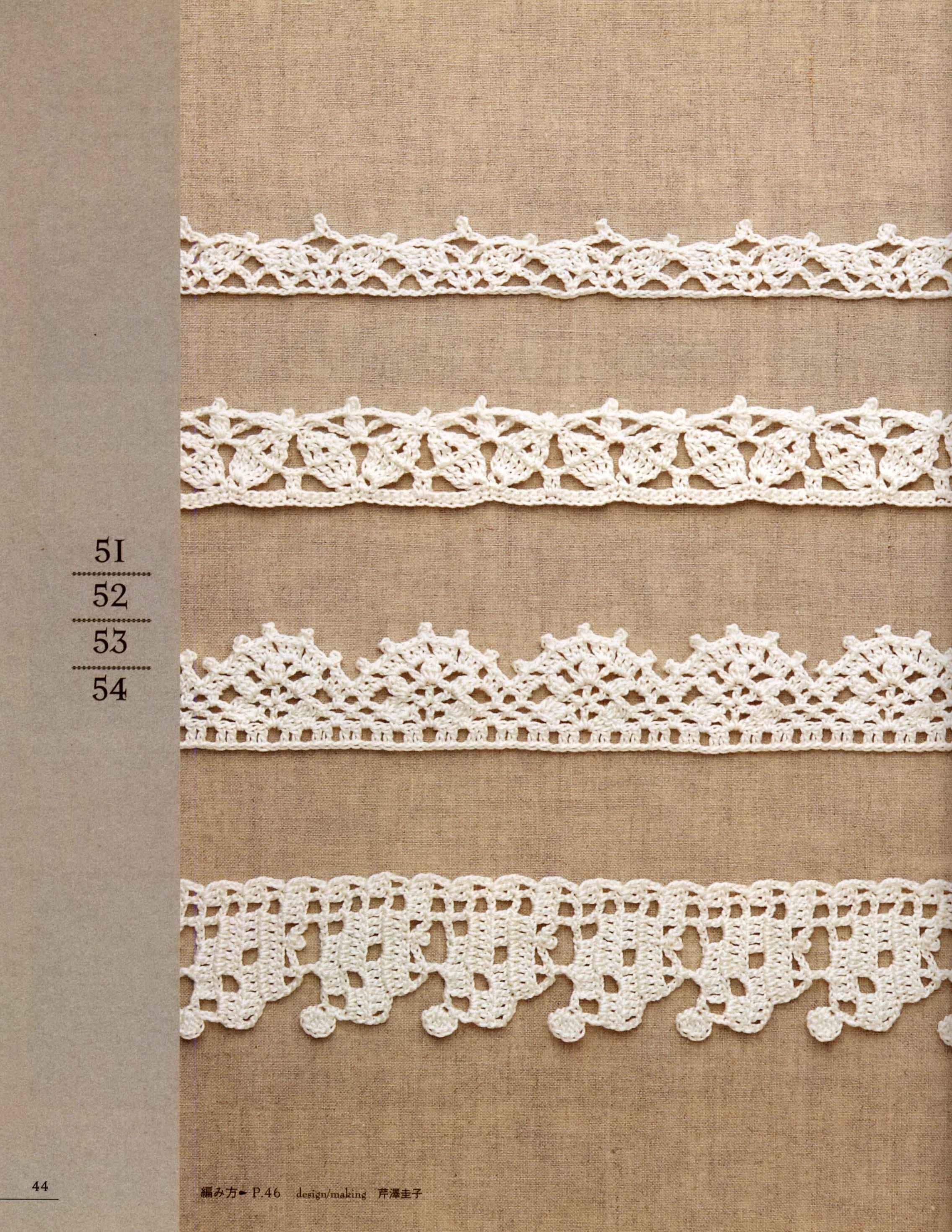 100 Lace Motifs Crochet Patterns Book Lace Work Four Seasons Ebook ...