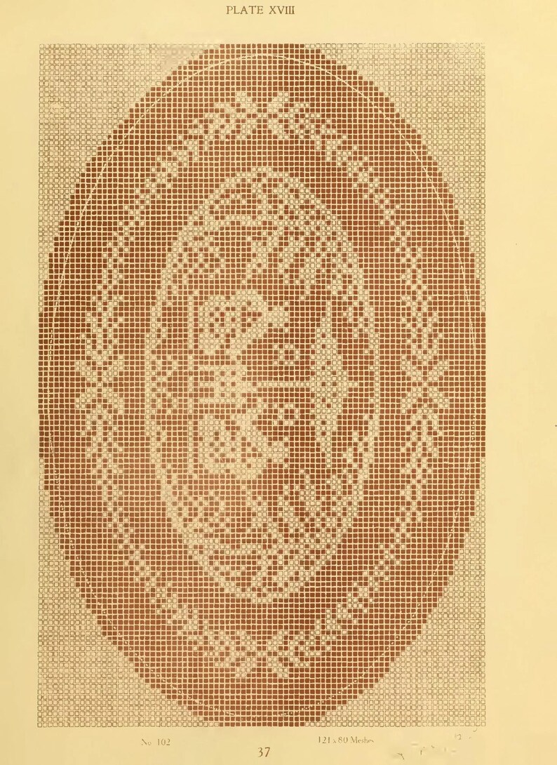 Book of Filet Crochet Crochet Patterns Book Ebook Crochet - Etsy