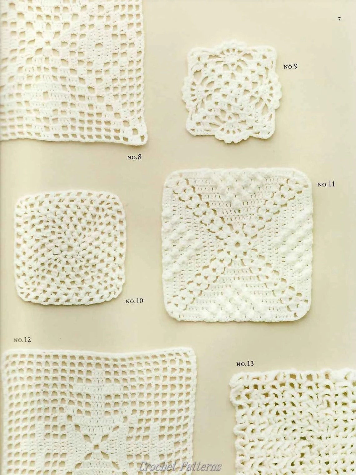 Crochet Patterns Book Crochet Motifs Ebook Ebook Crochet Book - Etsy