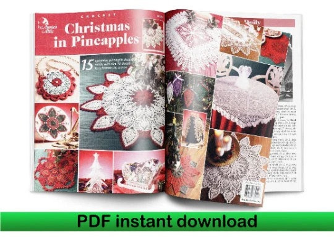Christmas Crochet Crochet Pineapples Crochet for Christmas Crochet ...