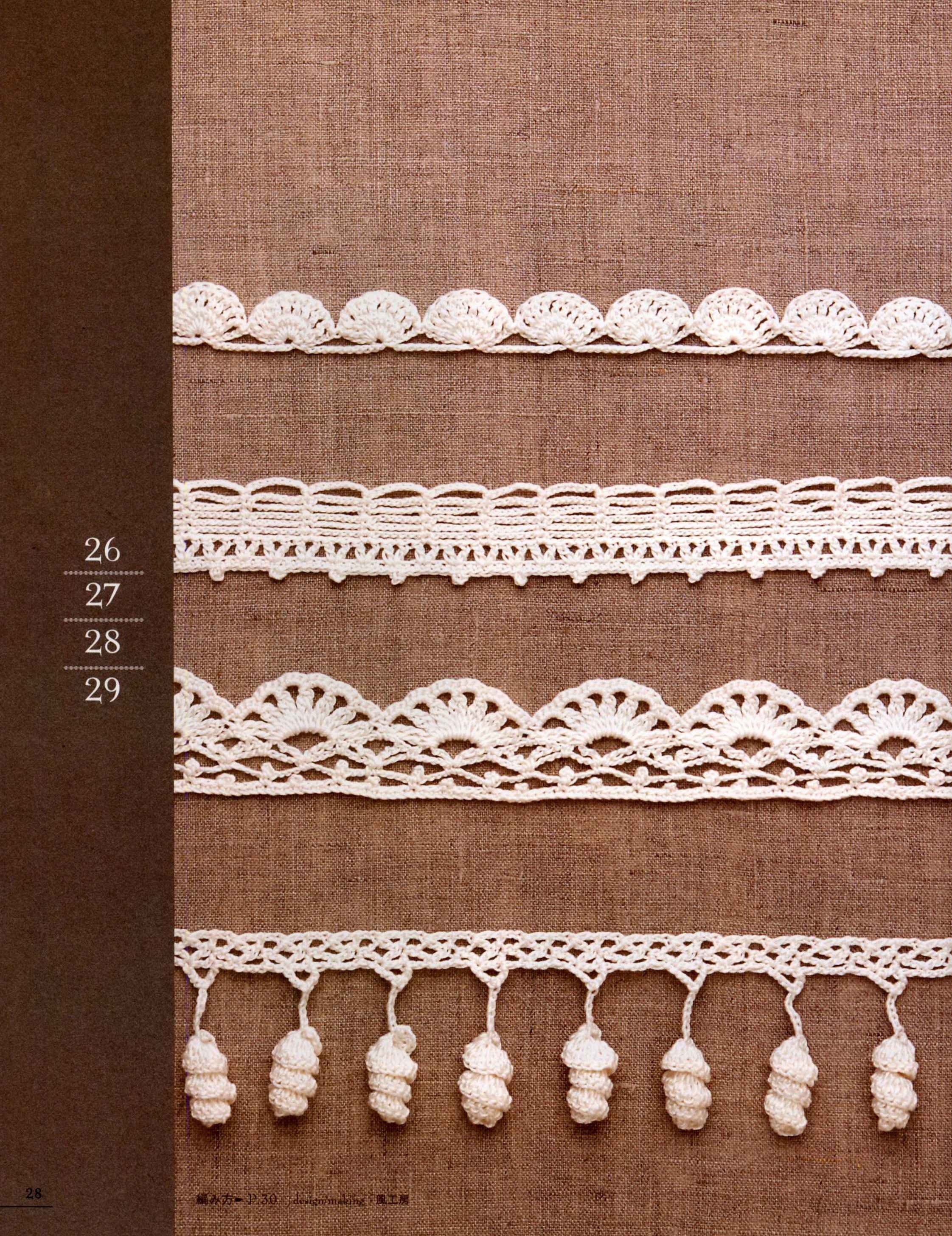 100 Lace Motifs Crochet Patterns Book Lace Work Four Seasons Ebook ...