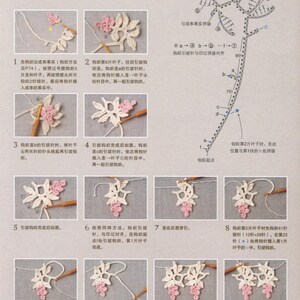 100 Crochet Edgings and Braids CHINESE Charts Only Crochet Motifs - Etsy