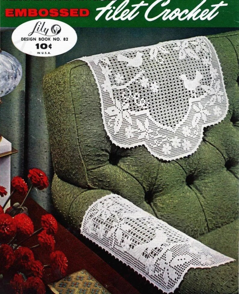 Book of Filet Crochet, Crochet Patterns Book, Ebook, Crochet Tutorial ...