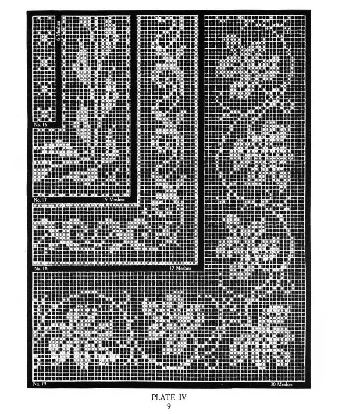 Book of Filet Crochet, Crochet Patterns Book, Ebook, Crochet Tutorial ...