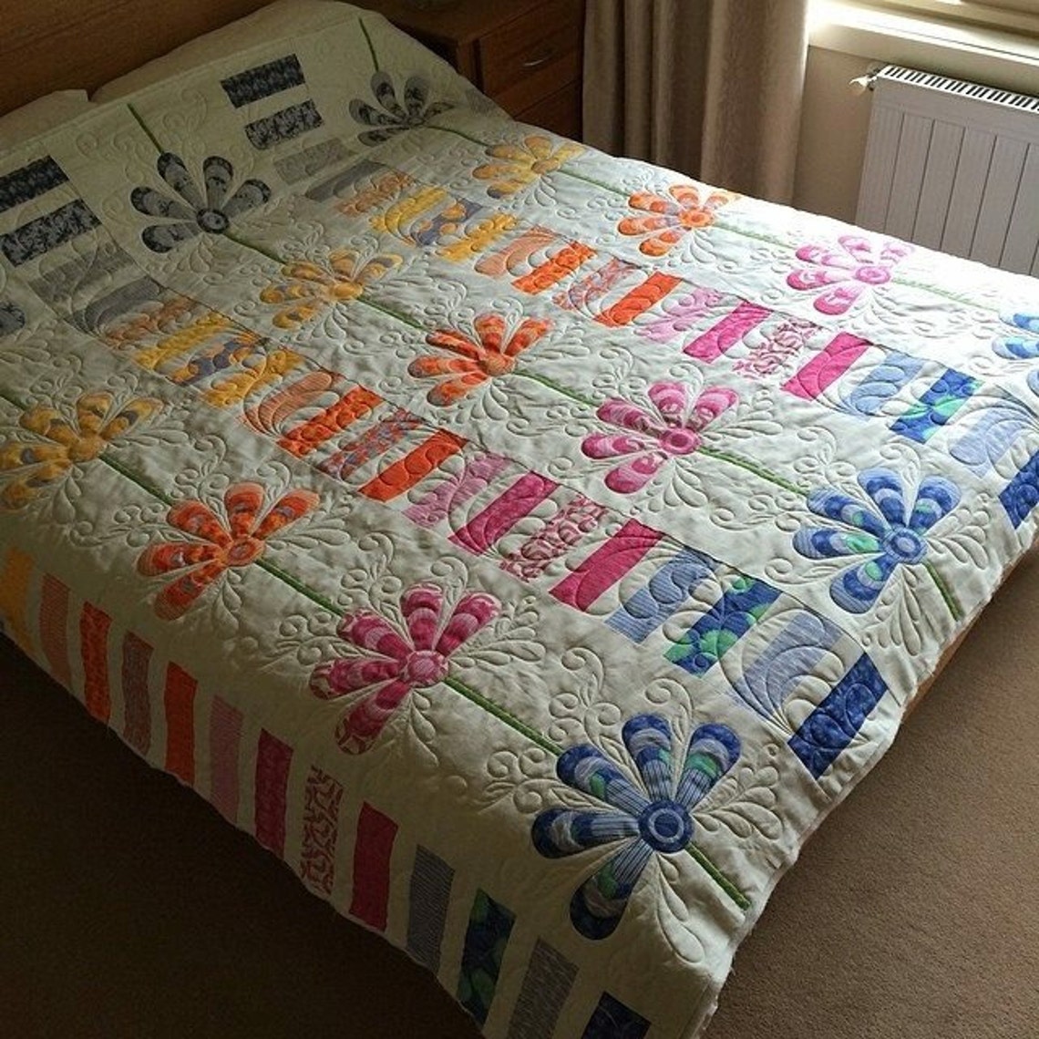 Australis Blooms Quilt PDF Pattern by Emma Jean Jansen - Etsy