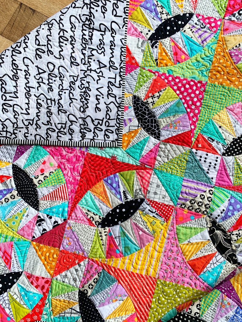 Pickled Orange Peel Quilt PDF Pattern by Emma Jean Jansen | Etsy