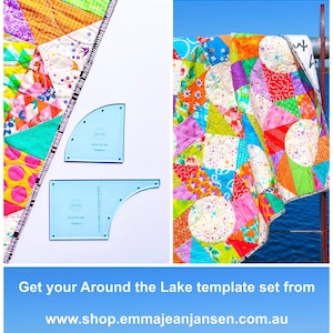 Around the Lake Quilt PDF Pattern by Emma Jean Jansen - Immediate ...