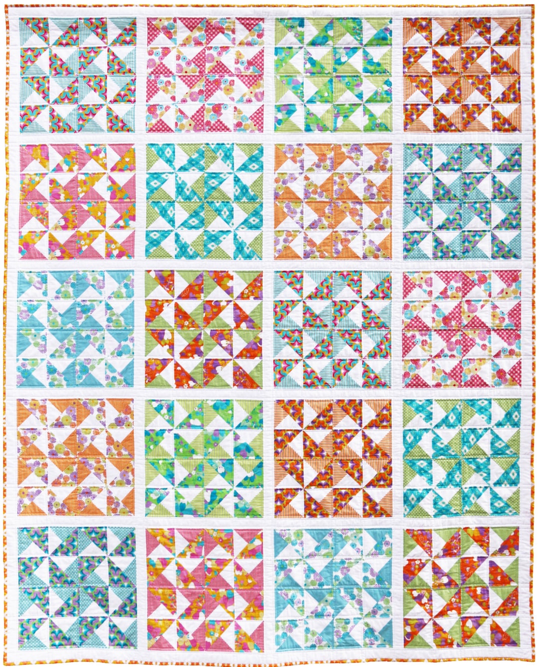 Spin Cycle Quilt PDF Pattern by Emma Jean Jansen - Immediate Download - Etsy