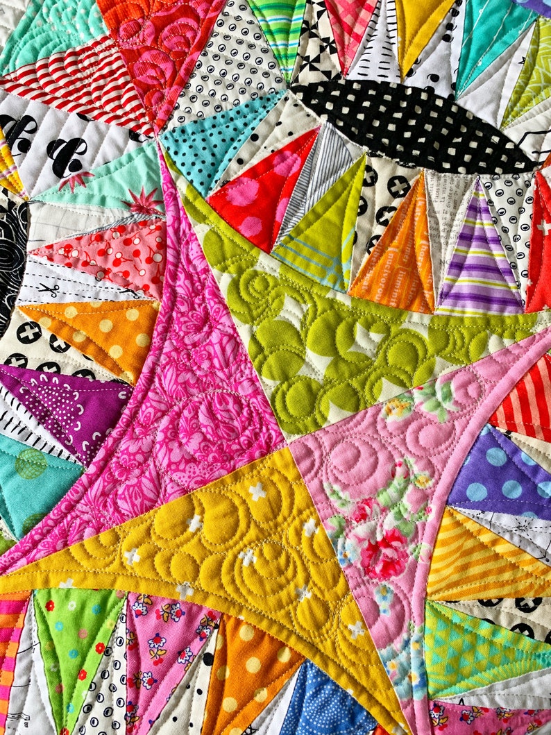 Pickled Orange Peel Quilt PDF Pattern by Emma Jean Jansen | Etsy