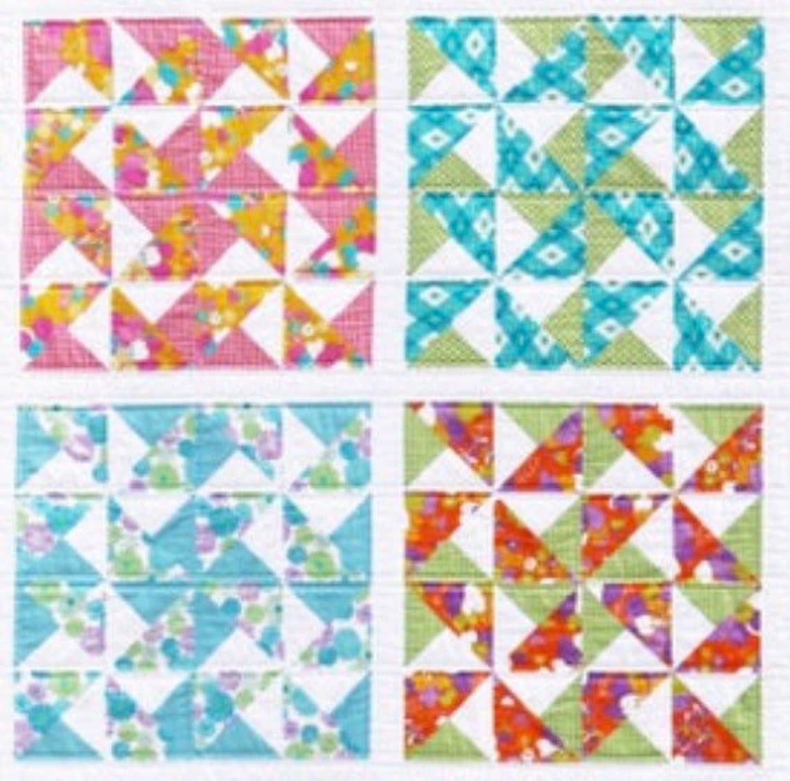 Spin Cycle Quilt PDF Pattern by Emma Jean Jansen Immediate | Etsy