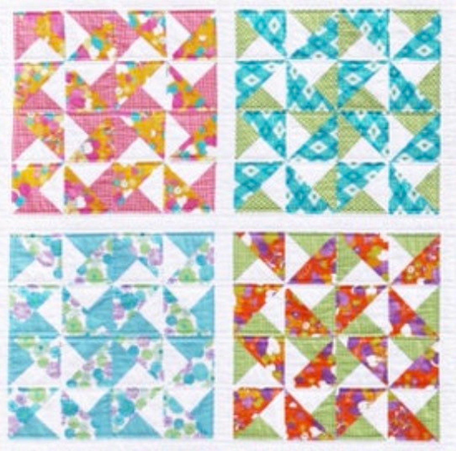 Spin Cycle Quilt PDF Pattern by Emma Jean Jansen Immediate | Etsy