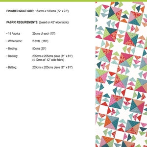 Flying South Quilt PDF Pattern by Emma Jean Jansen - Immediate Download ...