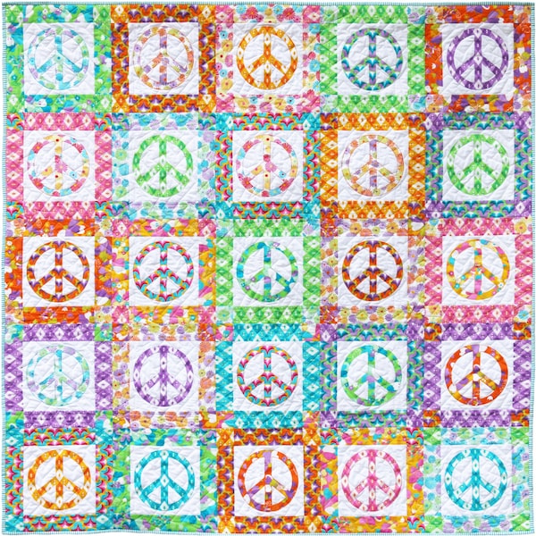 The Peace Quilt - Etsy