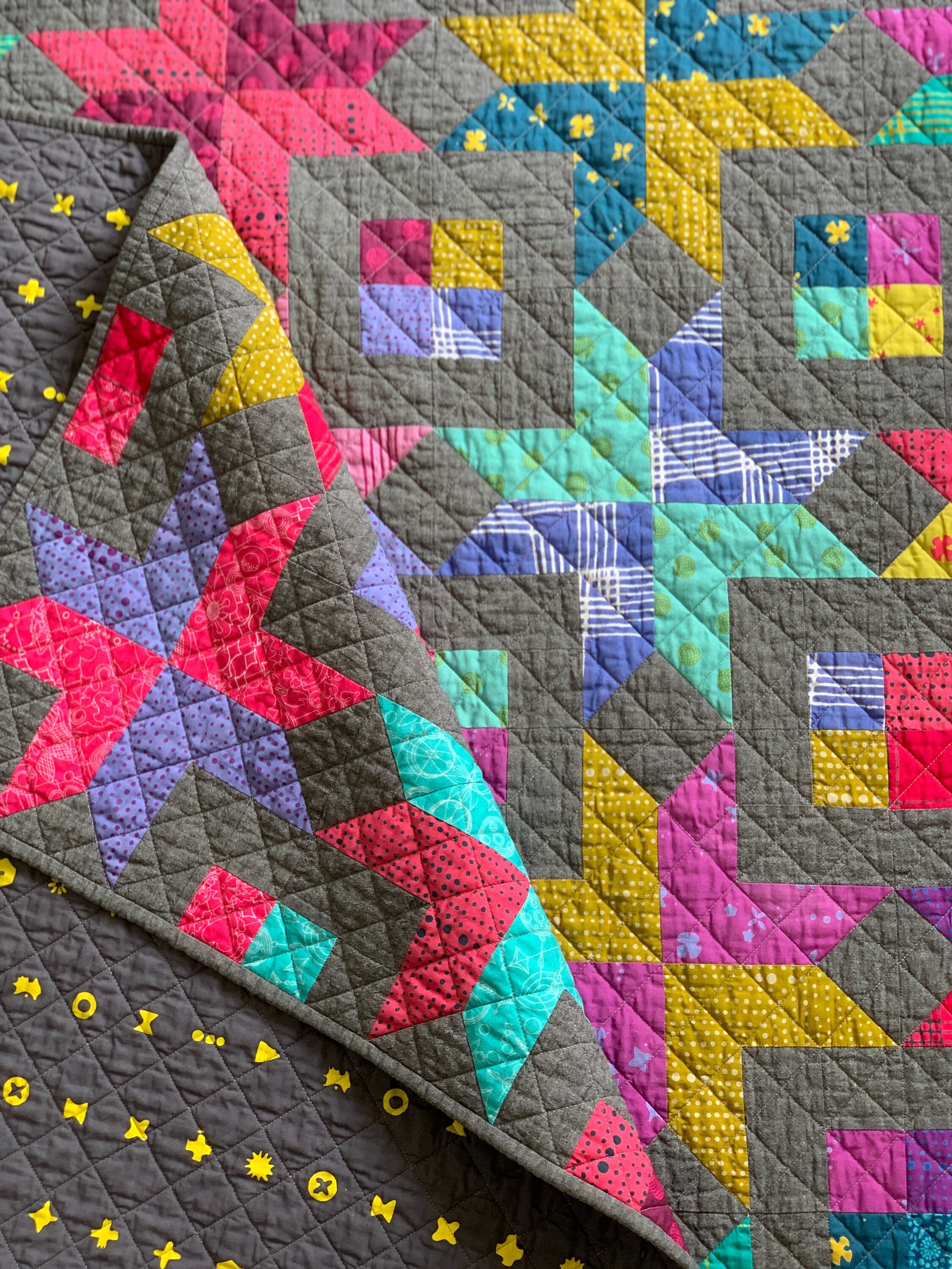 Bronte's Stars Quilt PDF Pattern by Emma Jean Jansen - Immediate ...