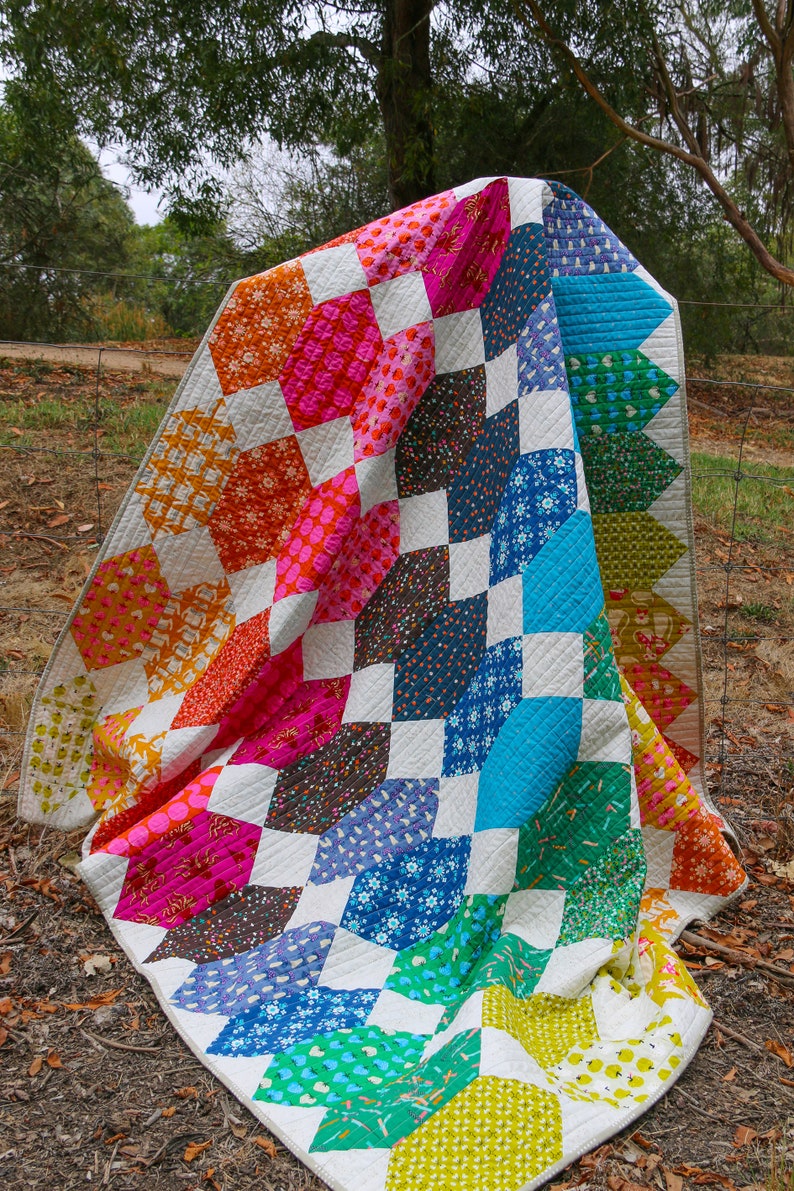 Somerset Avenue Quilt PDF Pattern by Emma Jean Jansen - Immediate ...