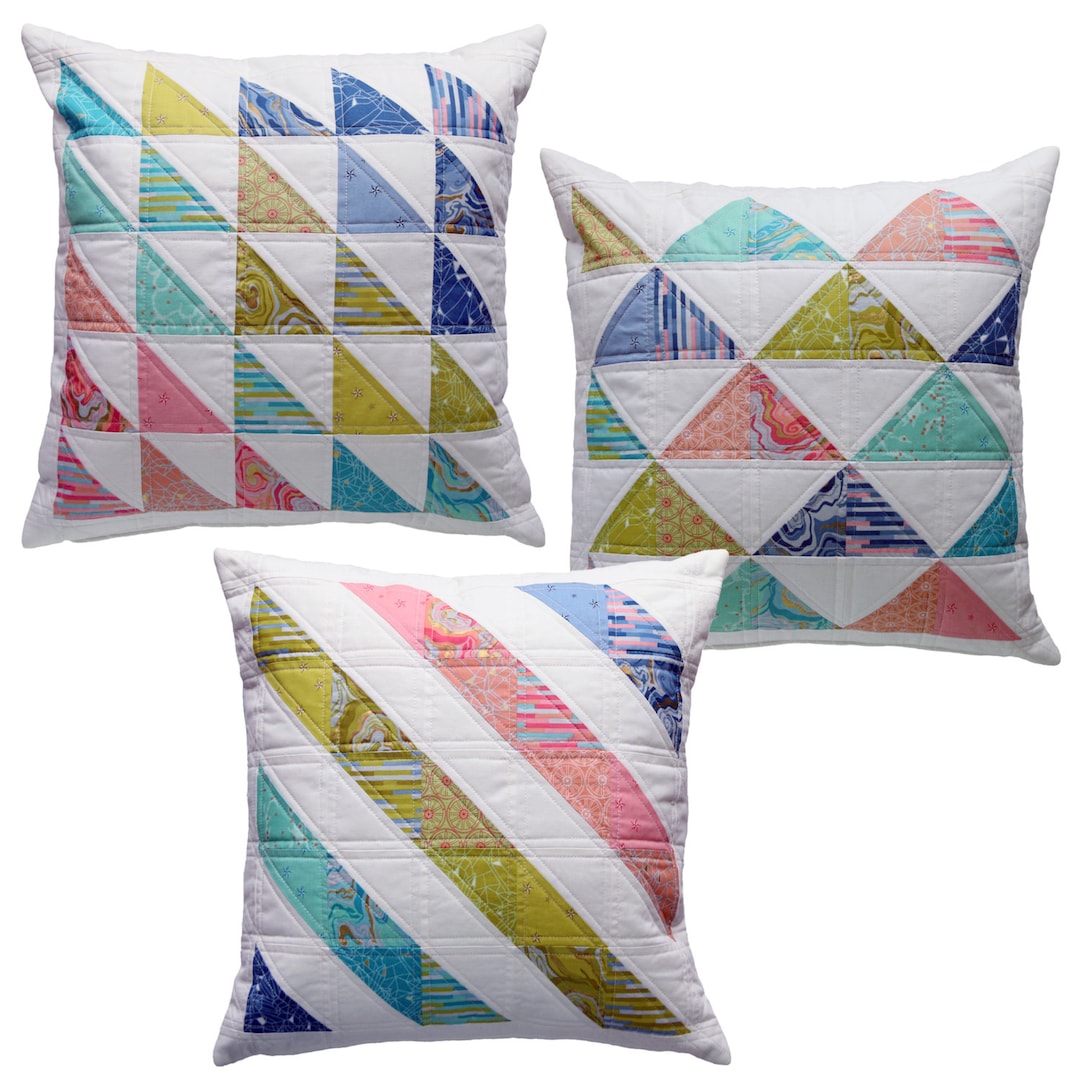 Triple Triangles Cushion Mini PDF Pattern by Emma Jean Jansen ...