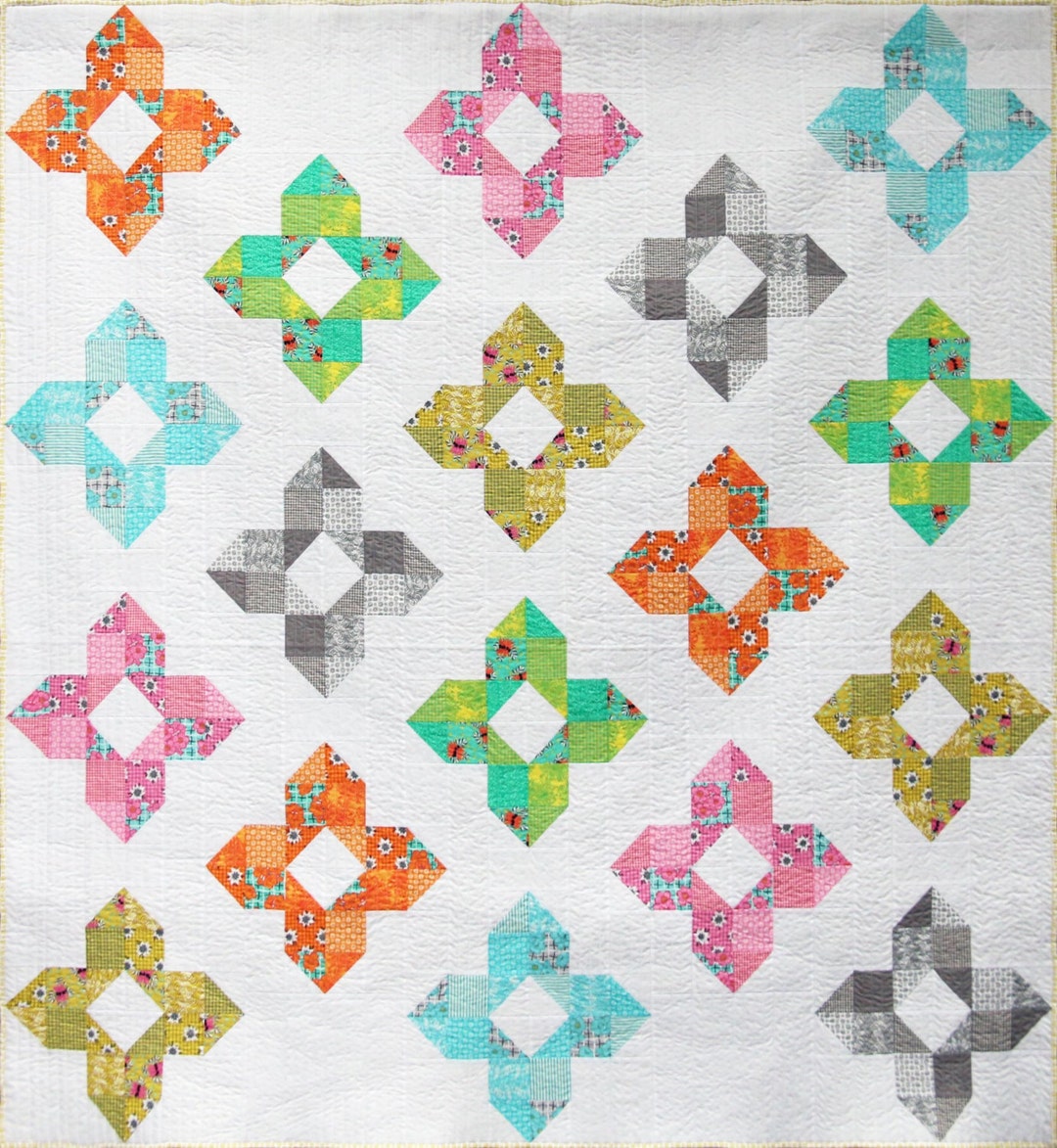 Bush Gems Quilt PDF Pattern by Emma Jean Jansen - Immediate Download - Etsy