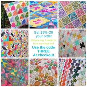 Cross Current Quilt PDF Pattern by Emma Jean Jansen - Immediate ...