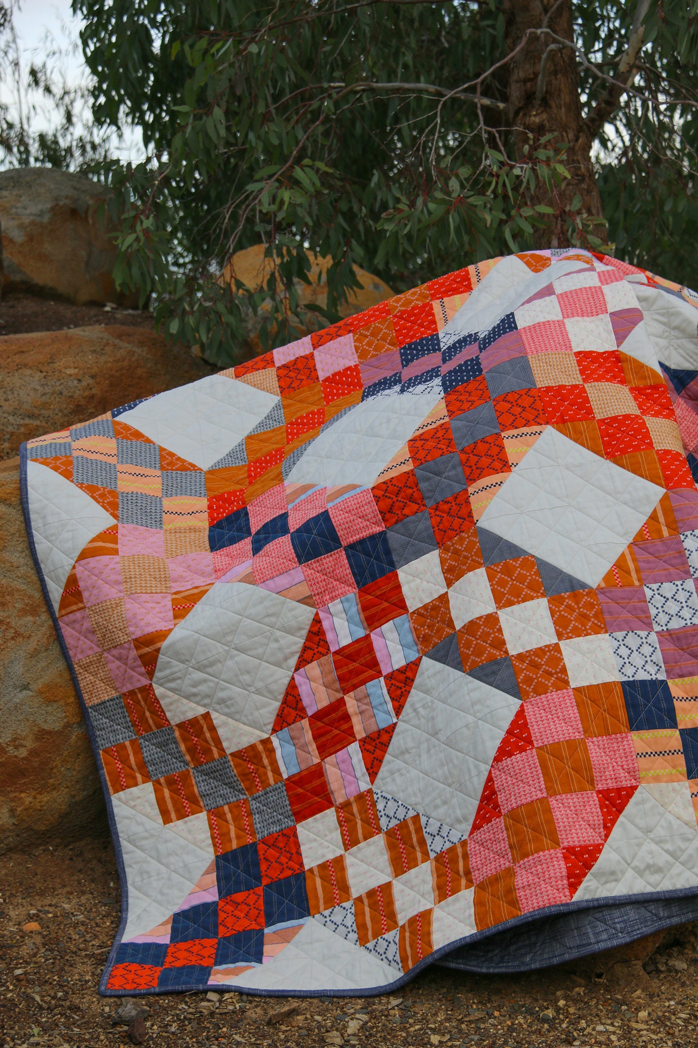 Southern Cross Stars Quilt PDF Pattern by Emma Jean Jansen | Etsy India