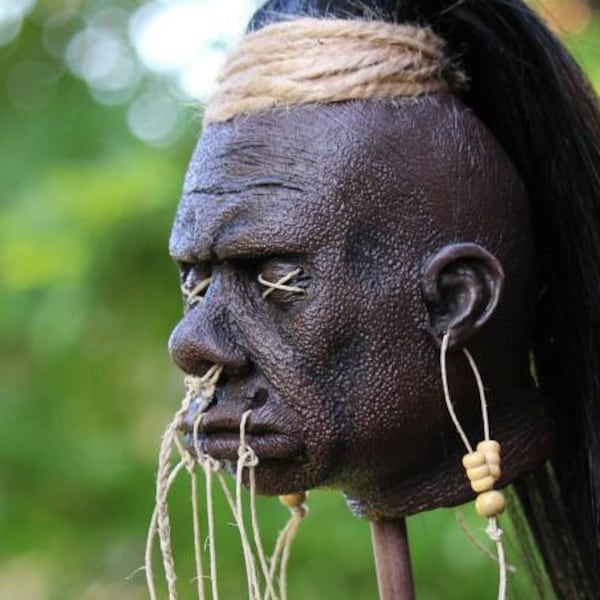 Shrunken Head - Etsy