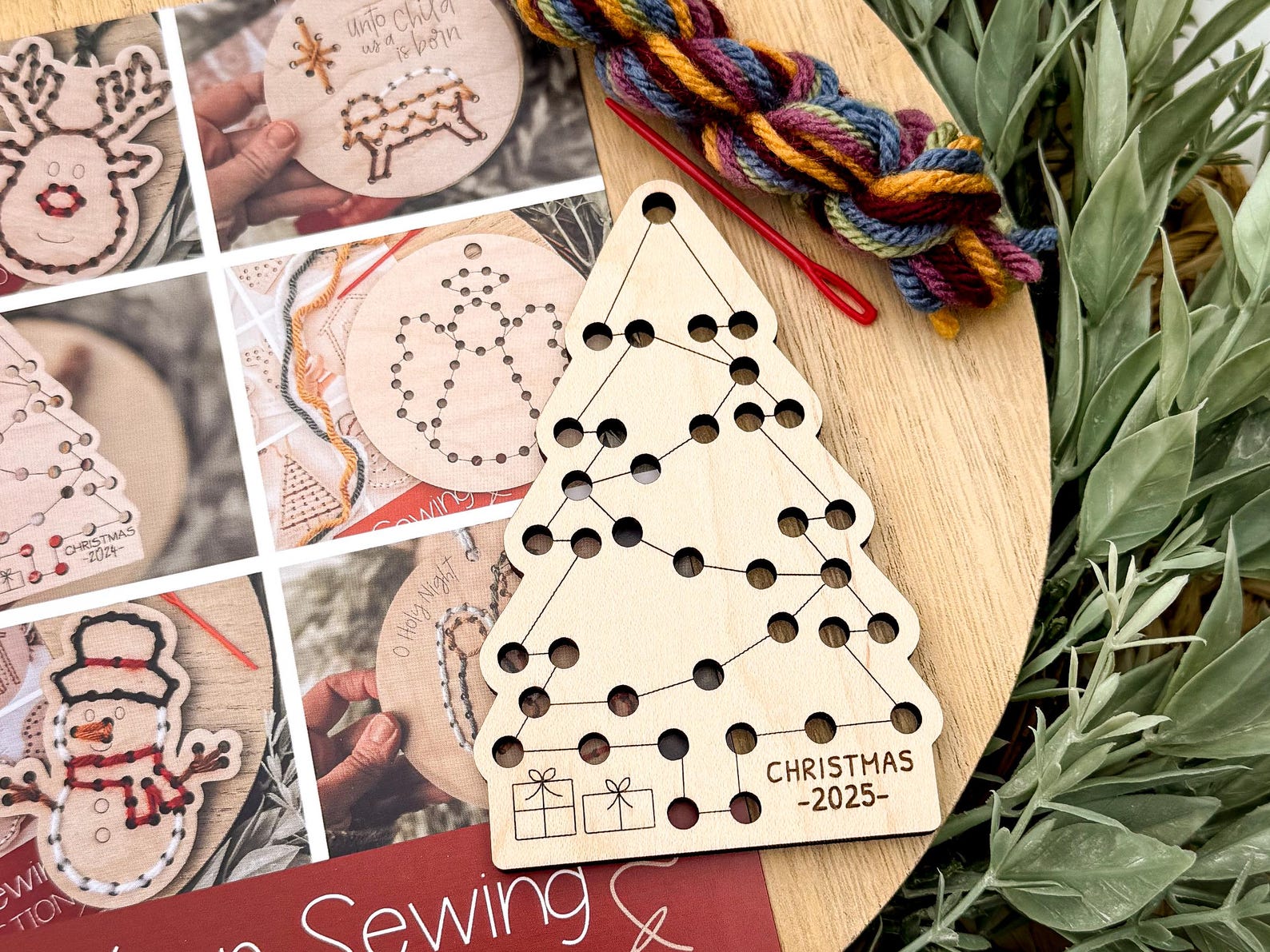 Personalized Christmas Craft Ornament, Ornament Kit for Kids, Christmas ...