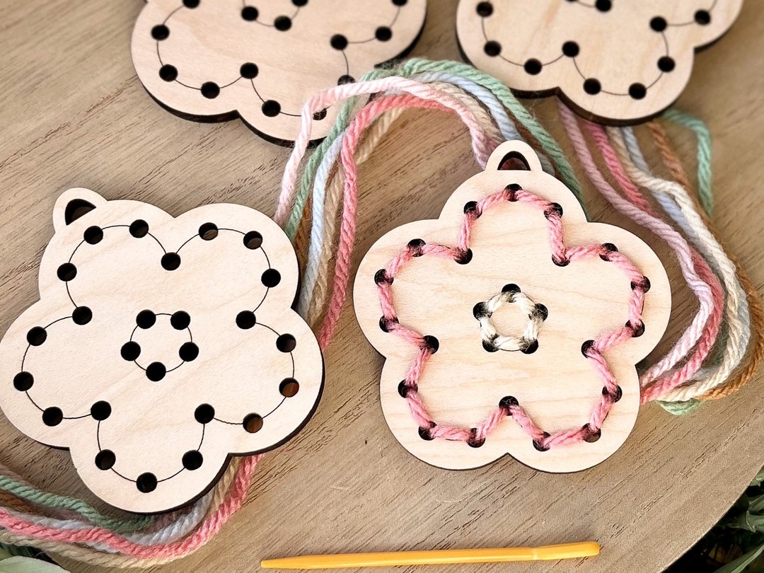 Flower Craft for Kids, Bulk Kids Crafts, Sewing Kits for Girls, Kids ...