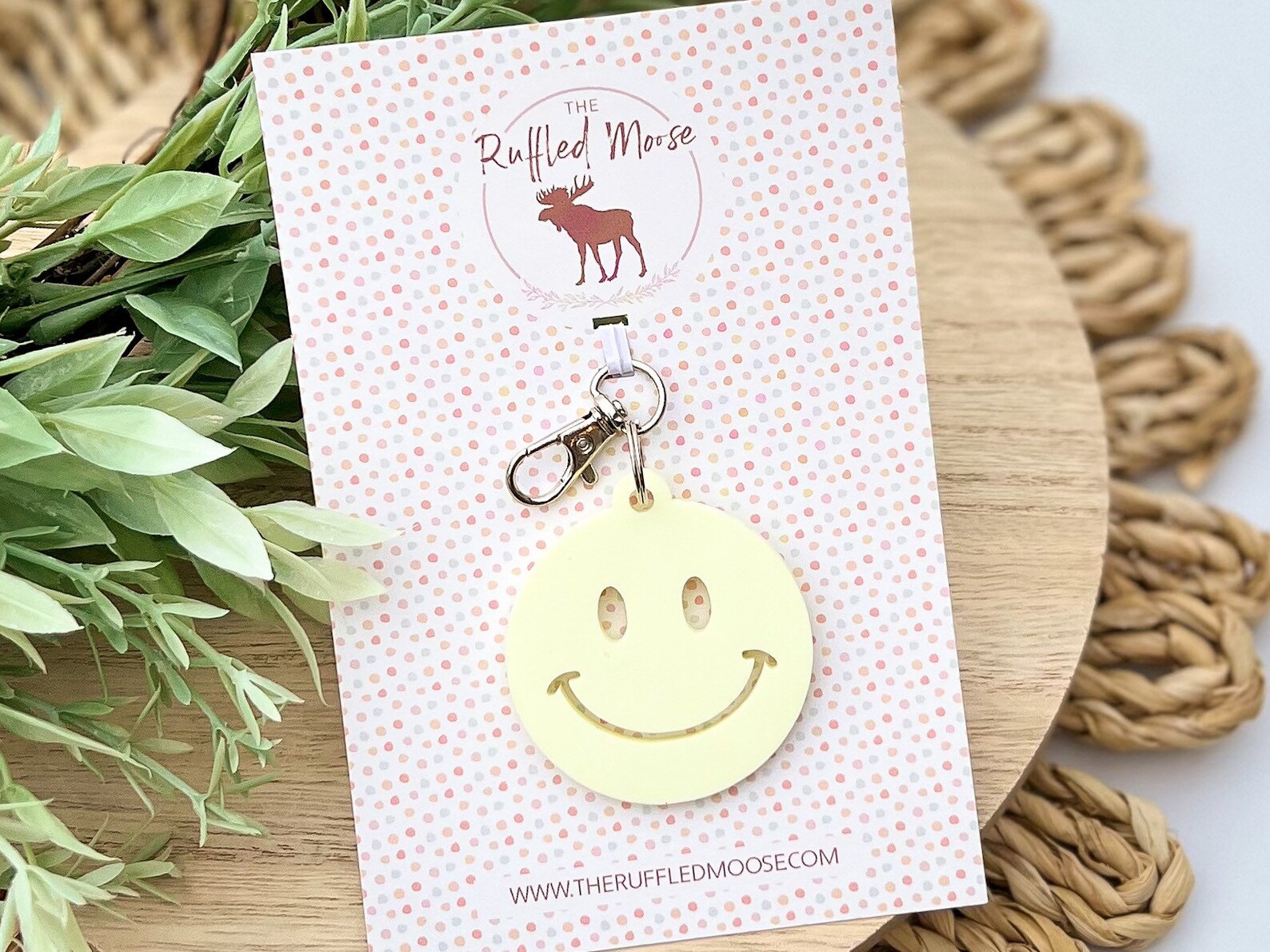 Smiley Face Keychain Kids Birthday Party Favors Smiley Key - Etsy