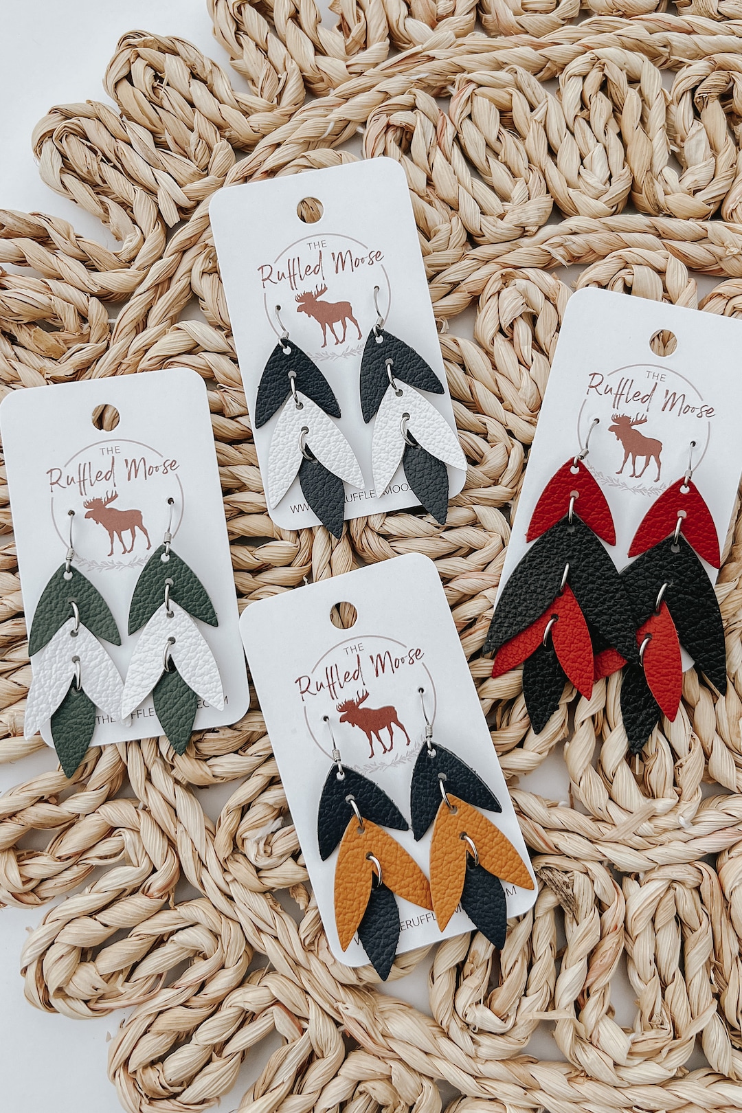 Team Football Earrings Custom Team Jewelry School Color Earrings Sports ...