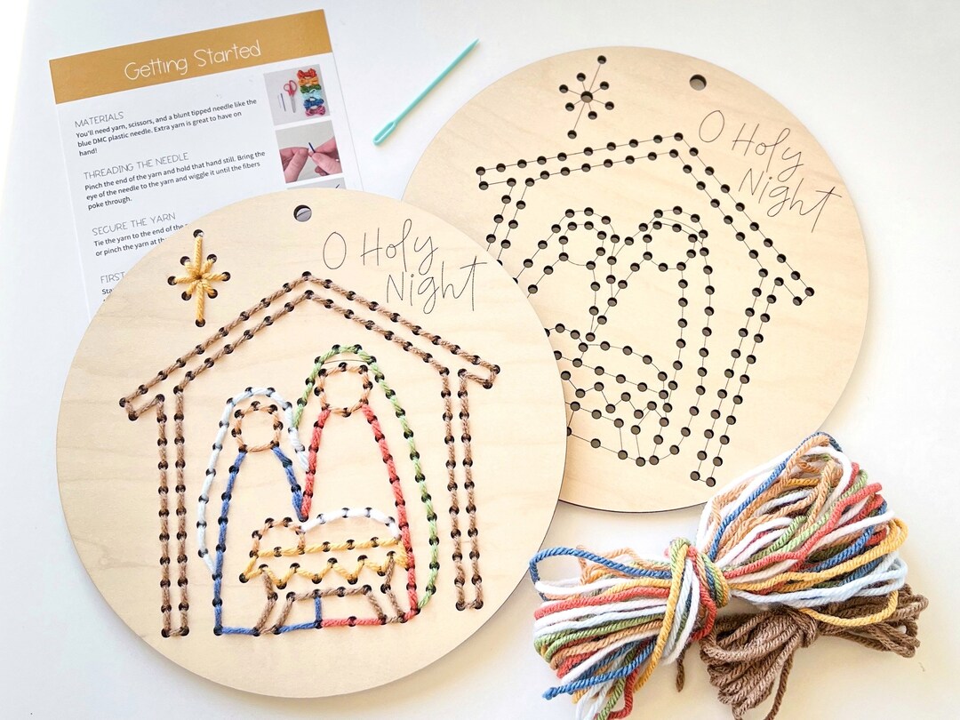 Nativity Craft Kit, Christmas Crafts for Kids, Craft Kit for Christmas ...