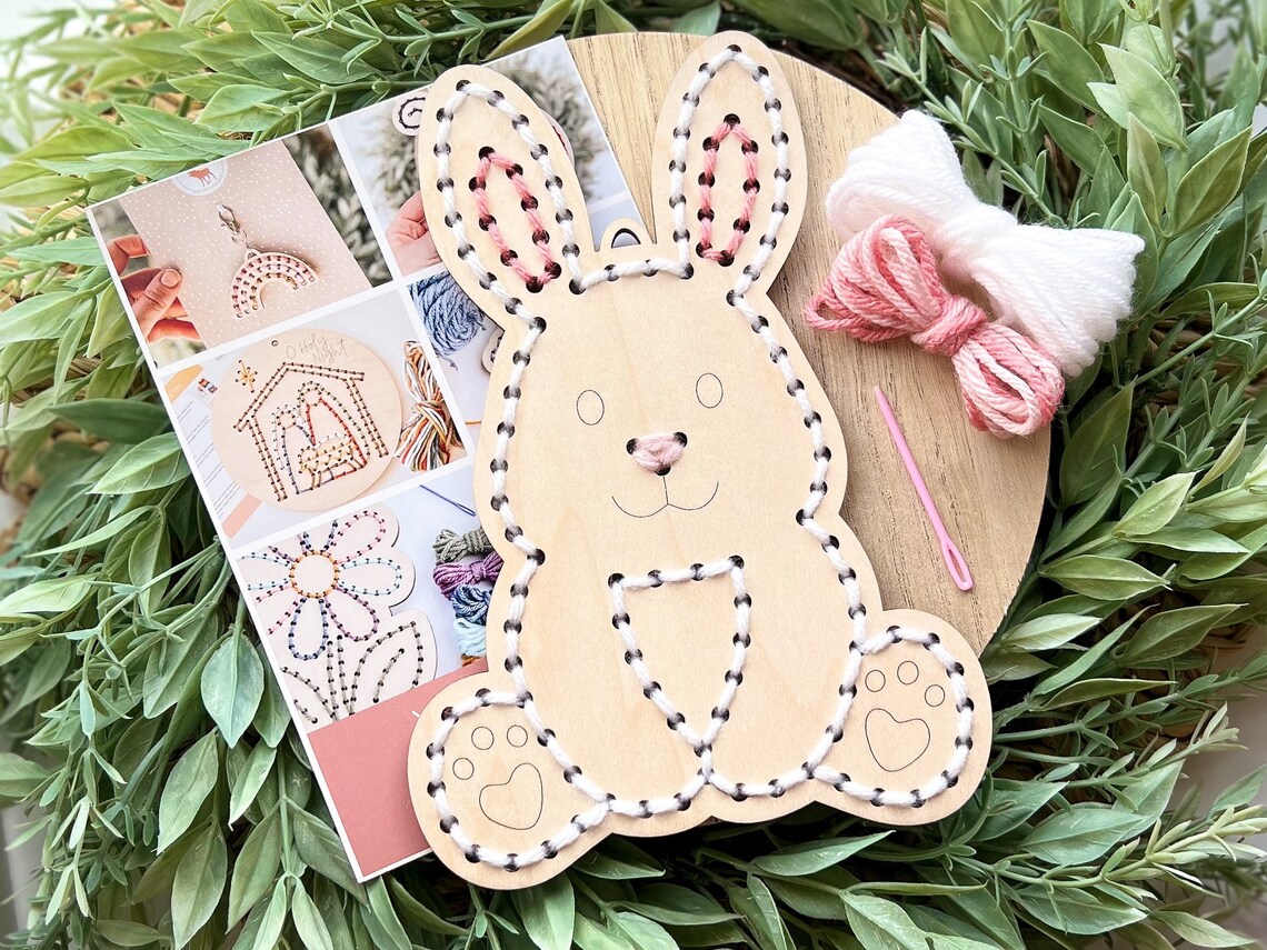 Bunny Craft Kits for Kids Easter Crafts for Toddlers Kids - Etsy