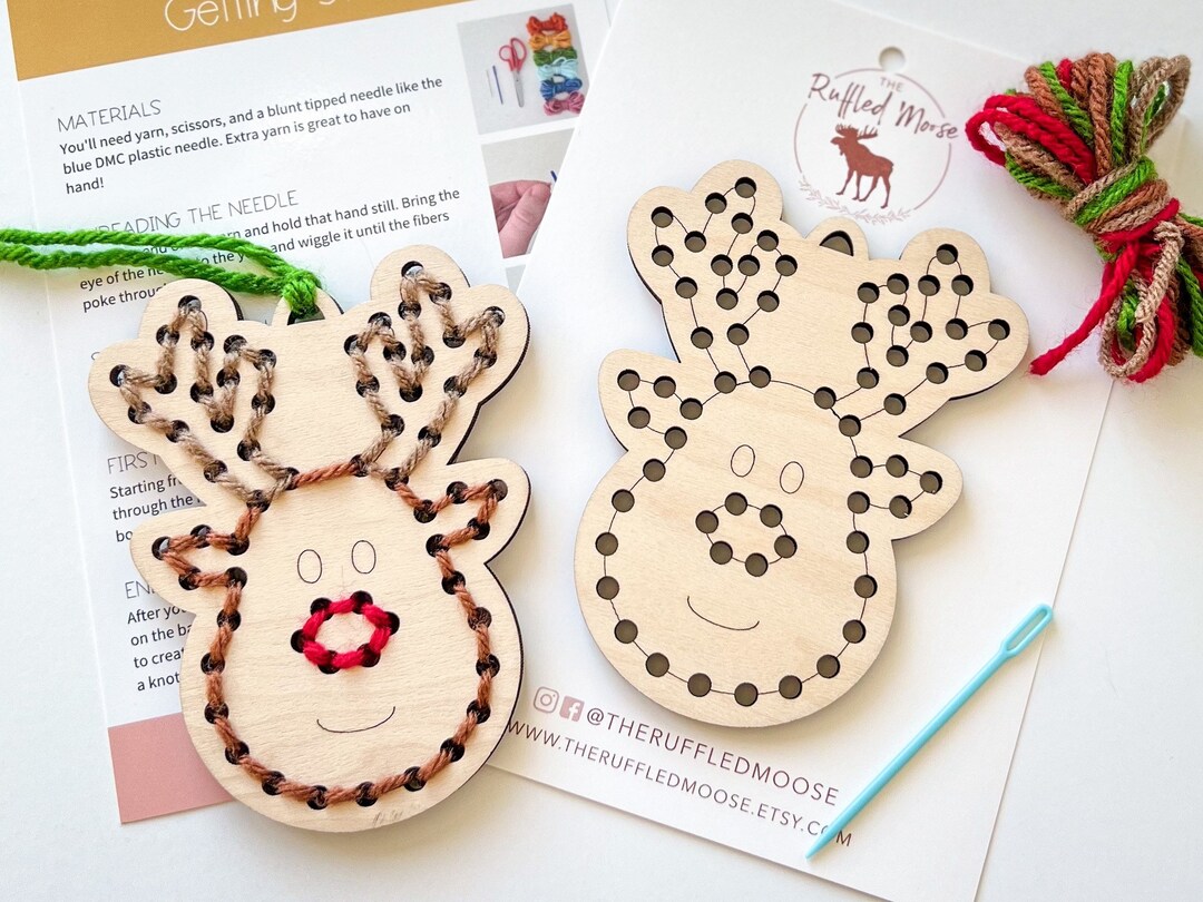 Christmas Crafts for Kids, Kids Ornament Kit, Christmas Ornament Crafts ...