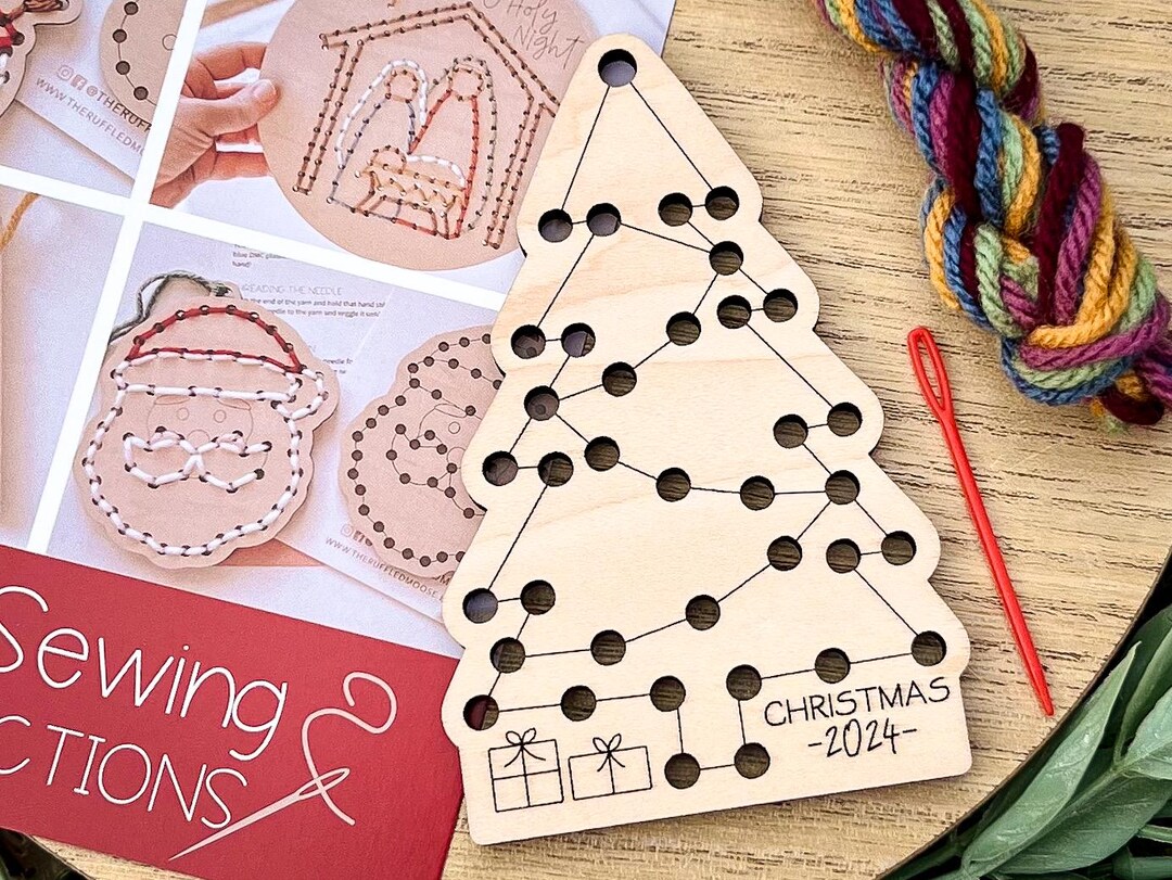 Personalized Christmas Craft Ornament, Ornament Kit for Kids, Christmas ...