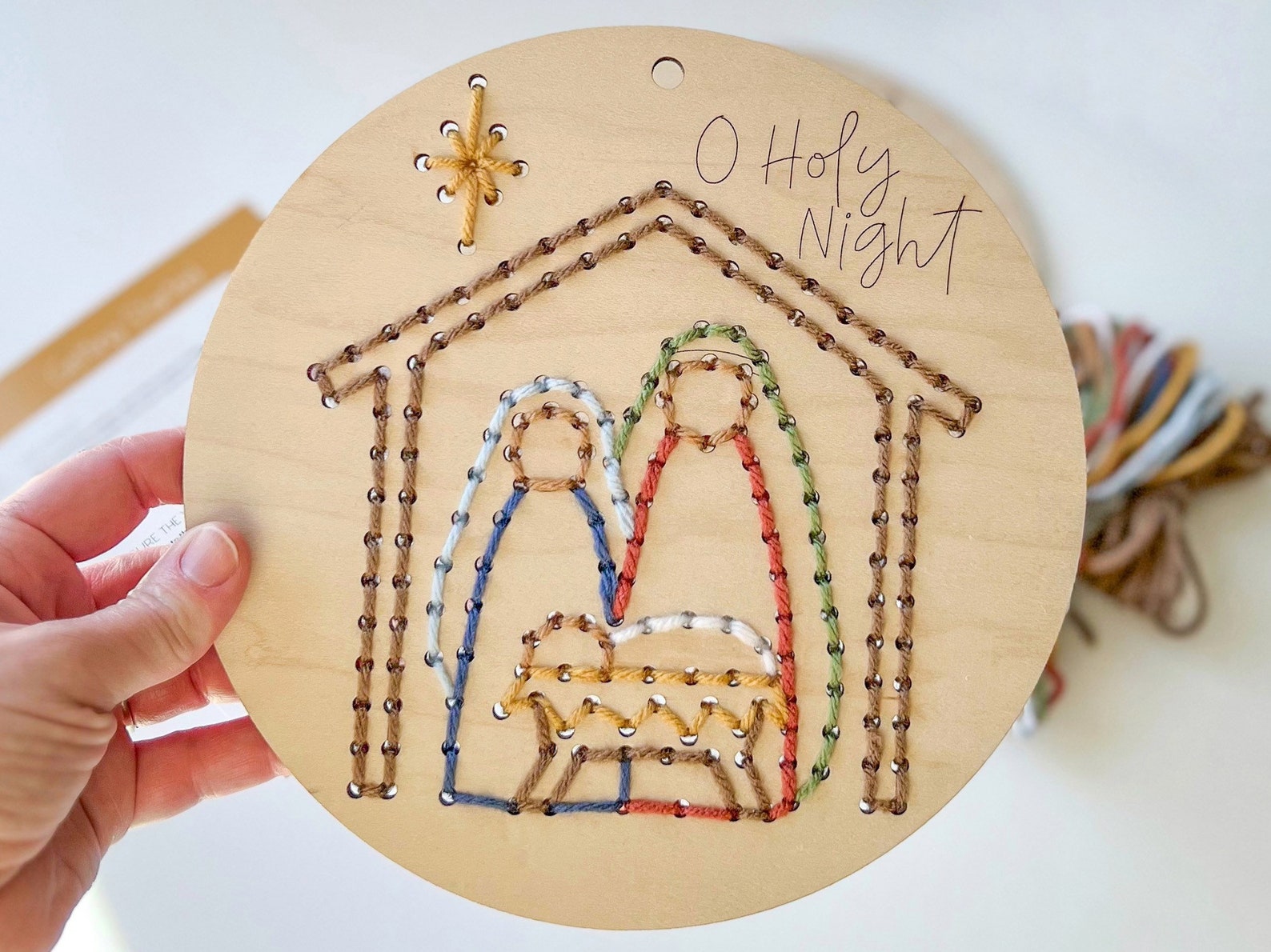 Nativity Craft Kit, Christmas Crafts for Kids, Craft Kit for Christmas ...