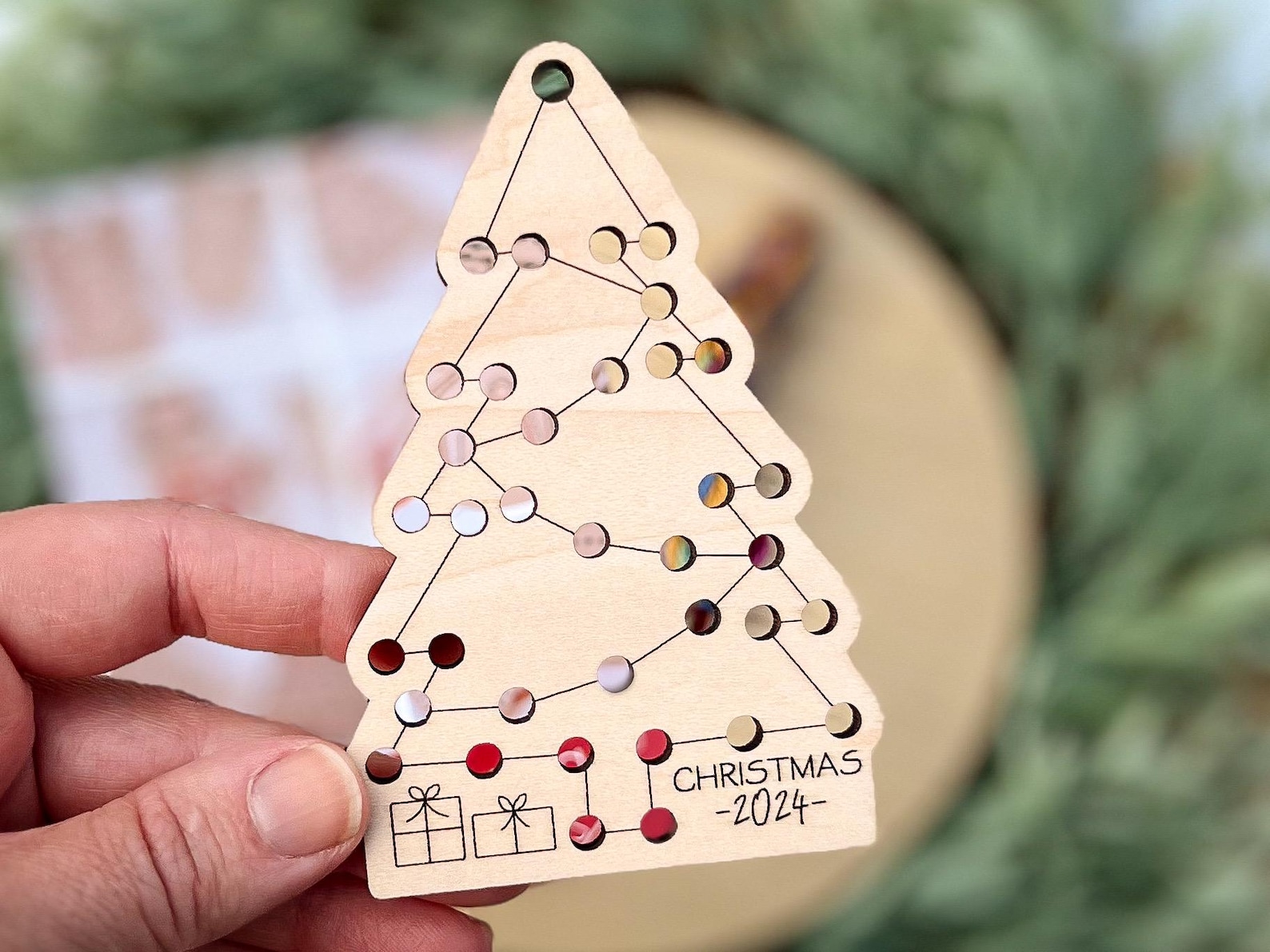 Personalized Christmas Craft Ornament, Ornament Kit for Kids, Christmas ...