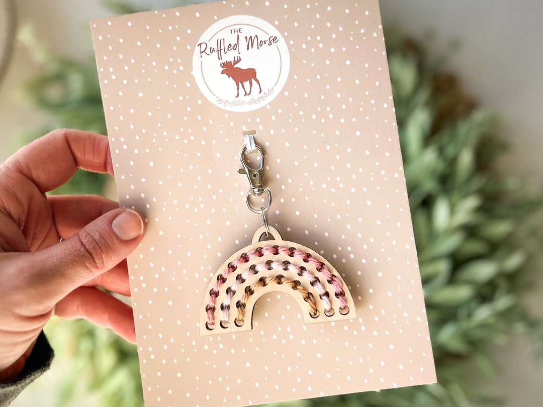 Rainbow Craft for Kids, Easter Craft, Backpack Keychain, Keychain Kit ...