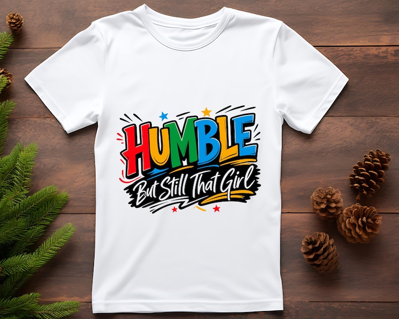 Humble but Still That Girl SVG PNG, Empowerment Quote Shirt Design ...