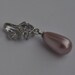 Genuine Silver Plated Swarovski Crystal Powder Pink Pearl Pendant - Etsy