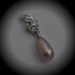 Genuine Silver Plated Swarovski Crystal Powder Pink Pearl Pendant - Etsy