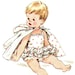 Simplicity 2094 Photocopy of Super Cute Vintage 50s Toddlers Playsuit ...