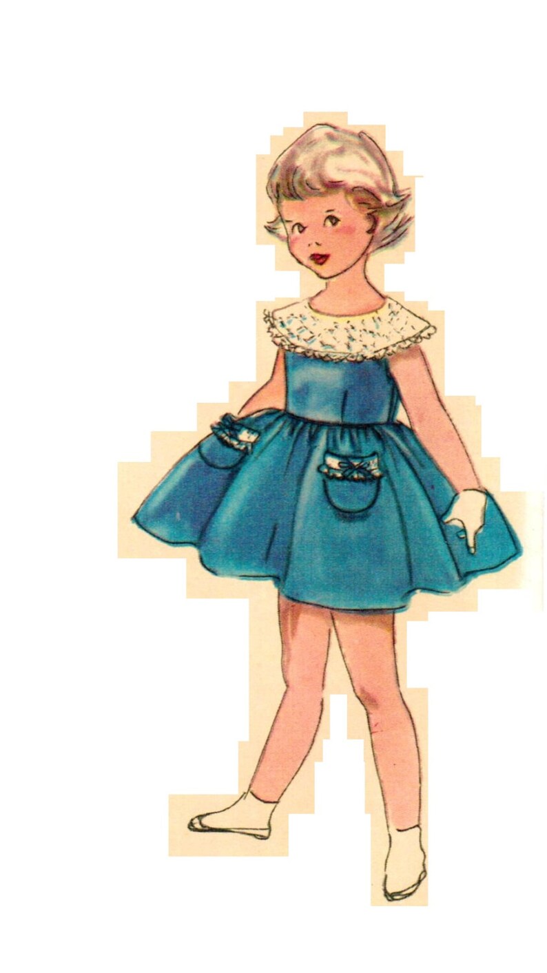 Simplicity 4954 UNCUT & Factory Folded Adorable Vintage 50s - Etsy