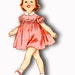 Simplicity 1112 Photocopy of Vintage 50s Toddler Girl's Scalloped Yoke ...