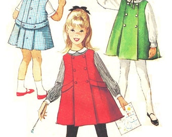 Simplicity 1112 Photocopy of Vintage 50s Toddler Girl's | Etsy