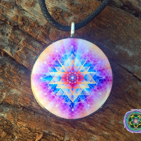 Orgonite Pendant - Etsy