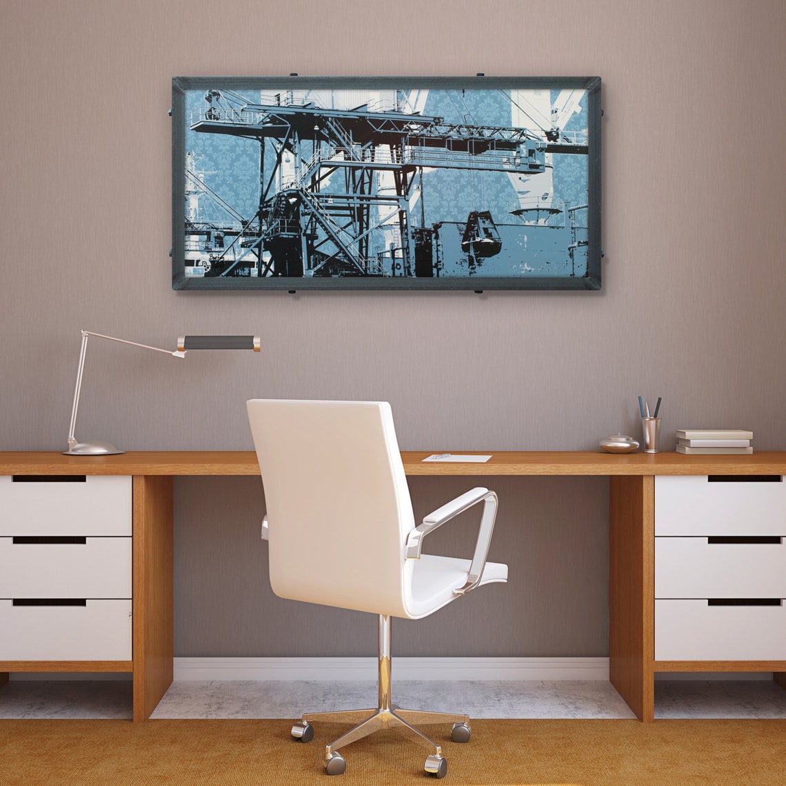 Domino Sugar Bucket Framed Silkscreen Original Art Print With - Etsy