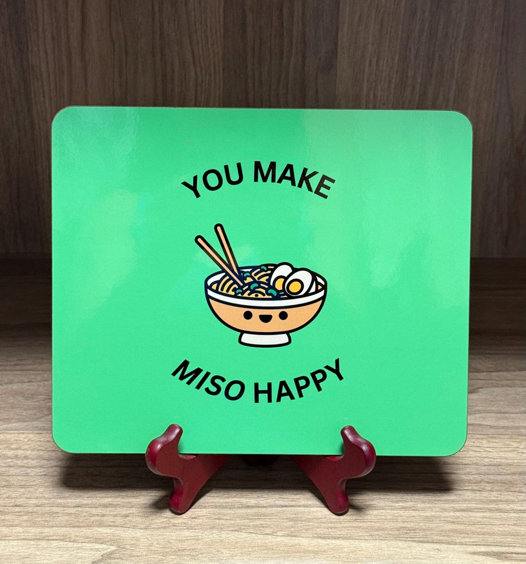 You Make Miso Happy Trivet for Hot Dishes Kitchen Accessory Hot Pad - Etsy