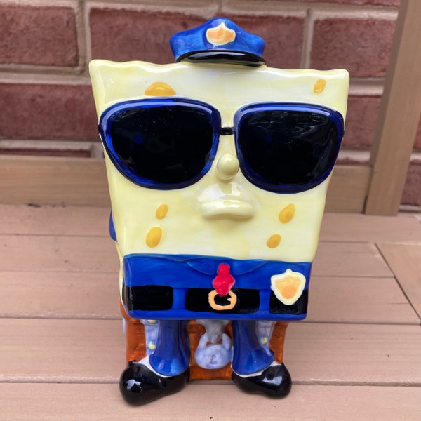Police Officer Piggy Bank - Etsy