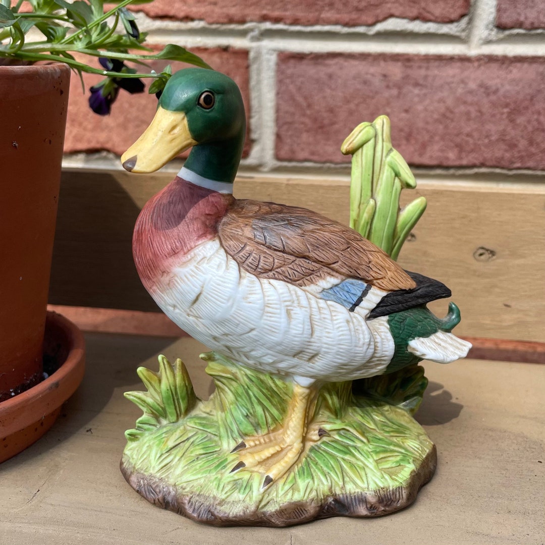 Homco Mallard Duck - Etsy