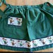 Vintage Apron With School Children Waiting for the Bus in Great ...