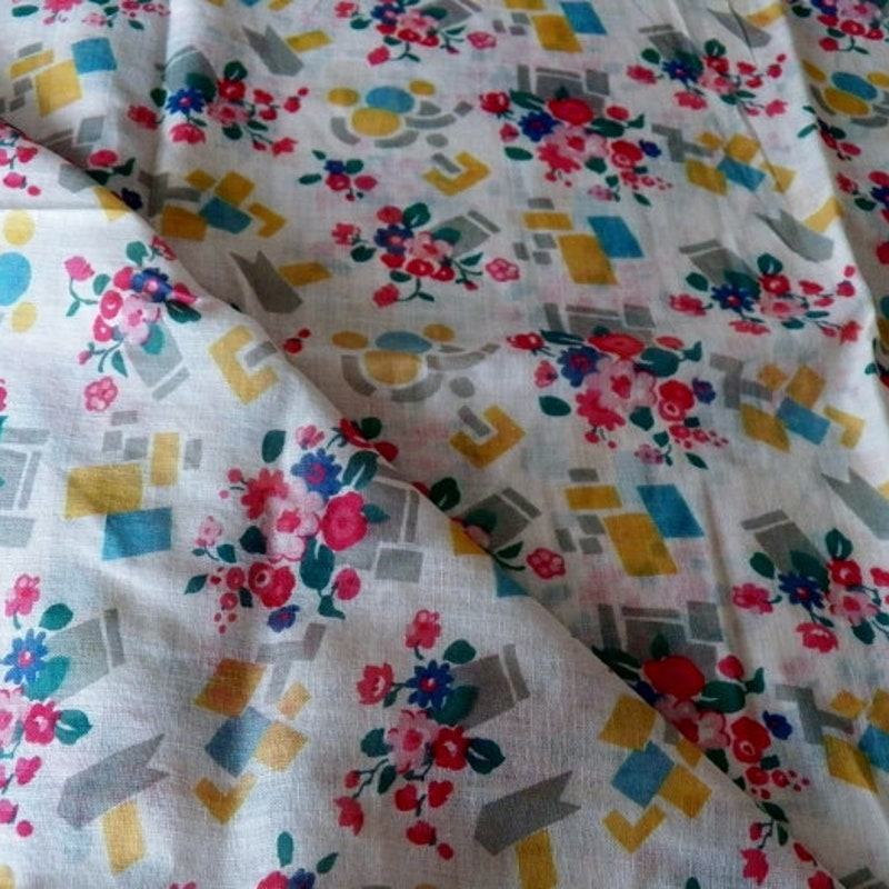 50s Fabric - Etsy